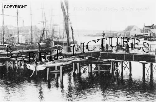 Poole, Harbour Bridge c1890 • V&E Prints
