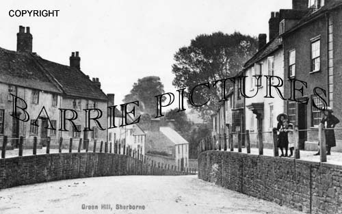 Sherborne, Green Hill c1910 • V&E Prints