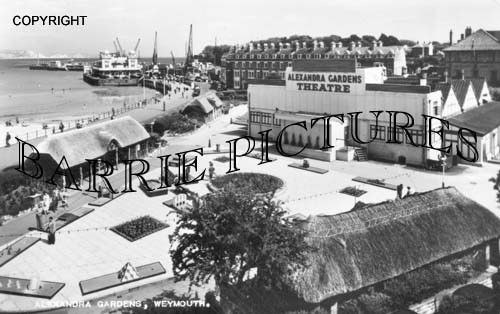 Weymouth, Alexandra Gardens c1960 • V&E Prints