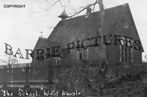West Knoyle, The School c1910 • V&E Prints