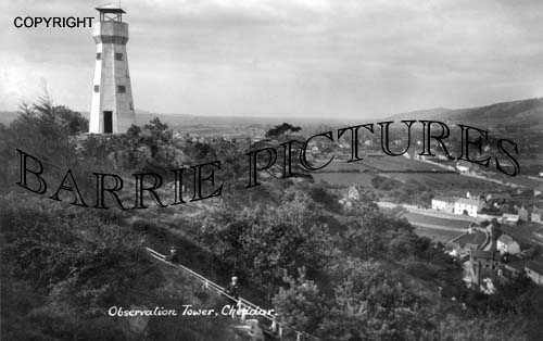Cheddar, Observation Tower c1910 • V&E Prints