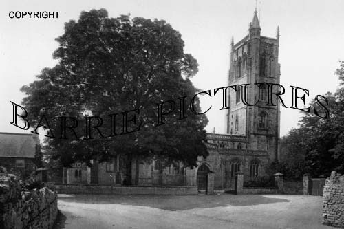 Cheddar, The Church 1900 • V&E Prints