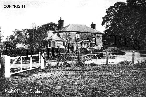 Sopley, Post Office c1900 • V&E Prints