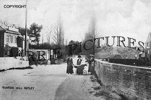Botley, Station Hill c1900 • V&E Prints