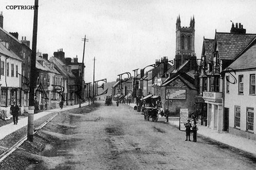 Honiton, High Street c1920 • V&E Prints