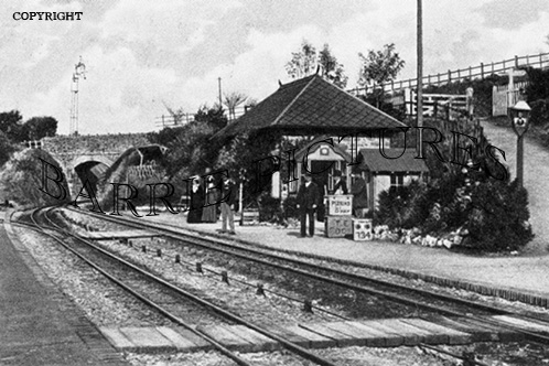 Bratton Fleming, Station c1905 • V&E Prints
